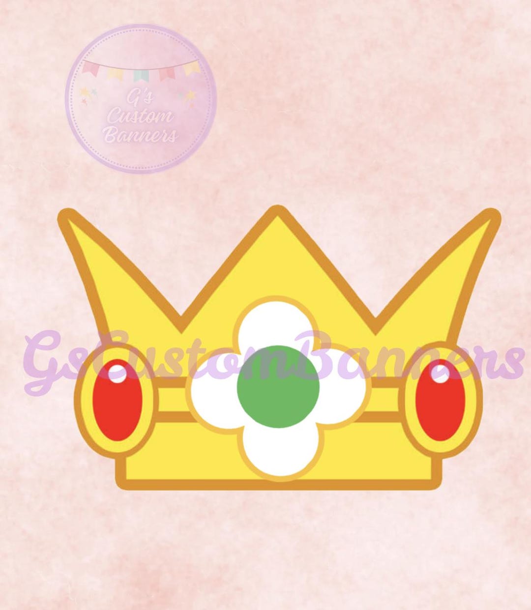 Prinzessin Daisy Crown SVG Digital File/PNG Digital File / Cricut geschnitten Dateien, Instant ...