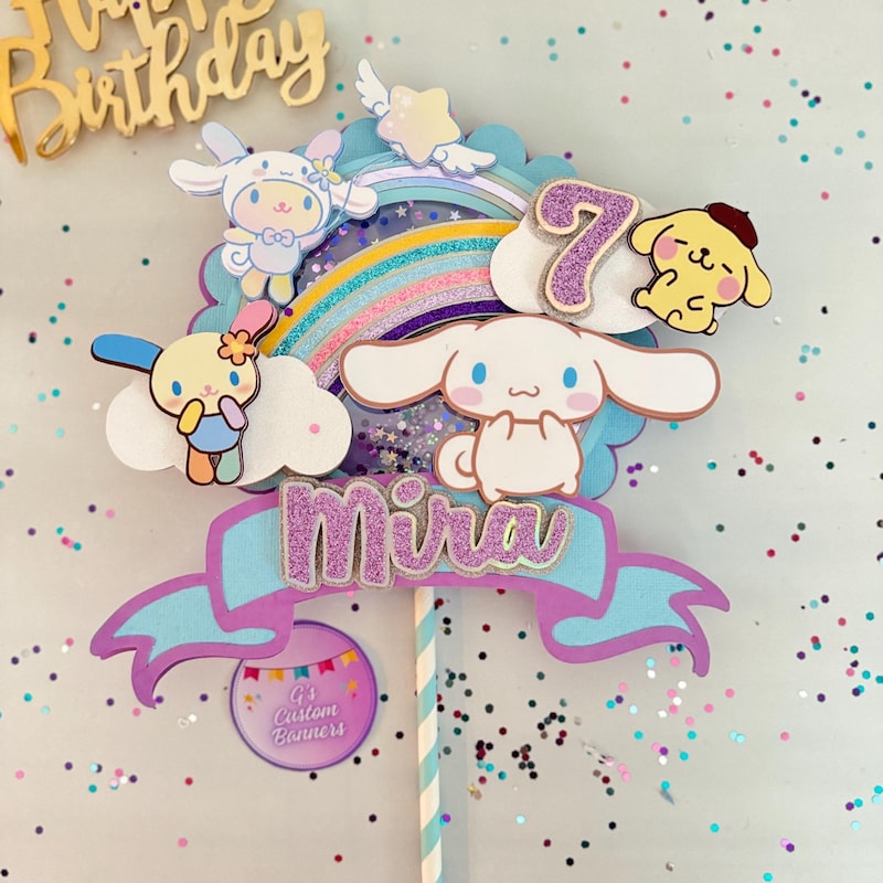 Cinnamon Roll Cake Topper - Etsy