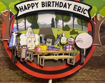 The Regular Show Birthday - Etsy