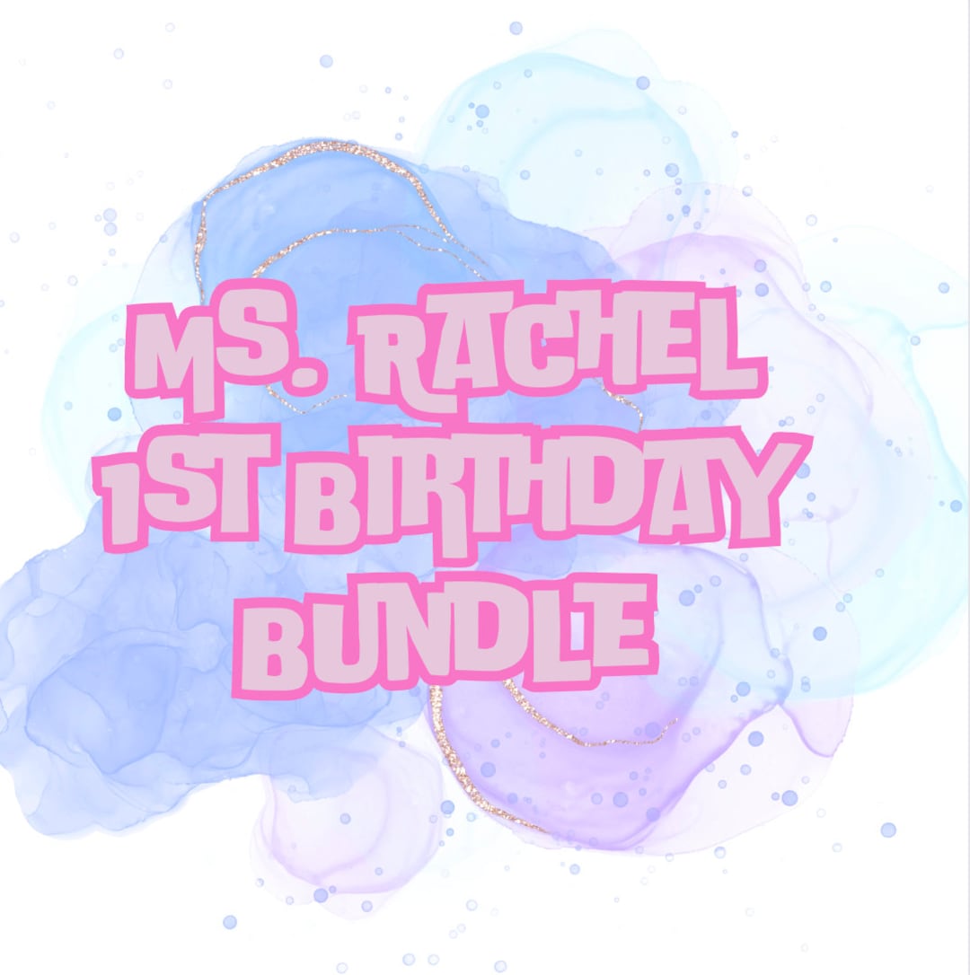 Ms. Rachel 1st Birthday Bundle - Etsy
