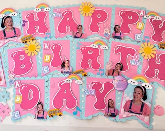Miss Rachel Birthday Banner - Etsy