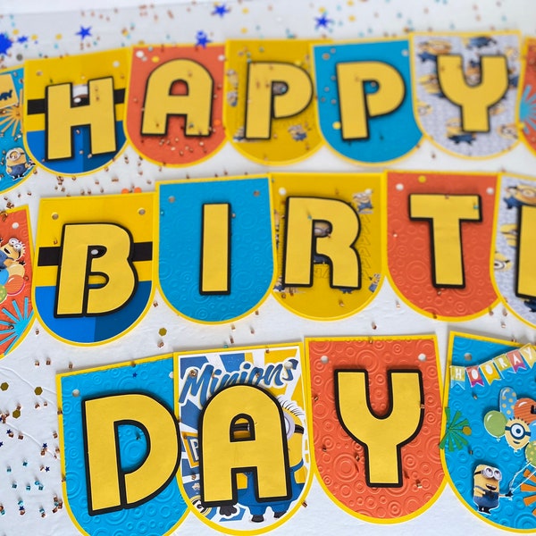 Minions Happy Birthday Sign - Etsy