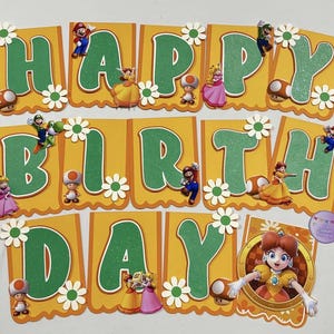Princess Daisy Cake Topper - Etsy