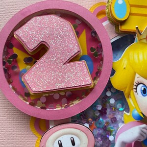 Peach Theme Cake Topper - Etsy