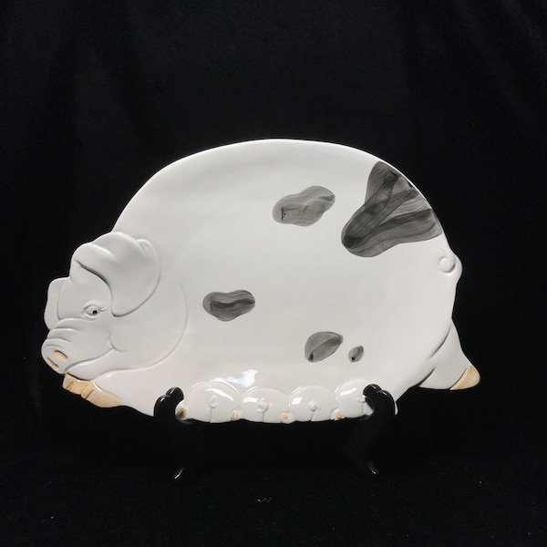 Fitz and Floyd Pig Platter - Etsy
