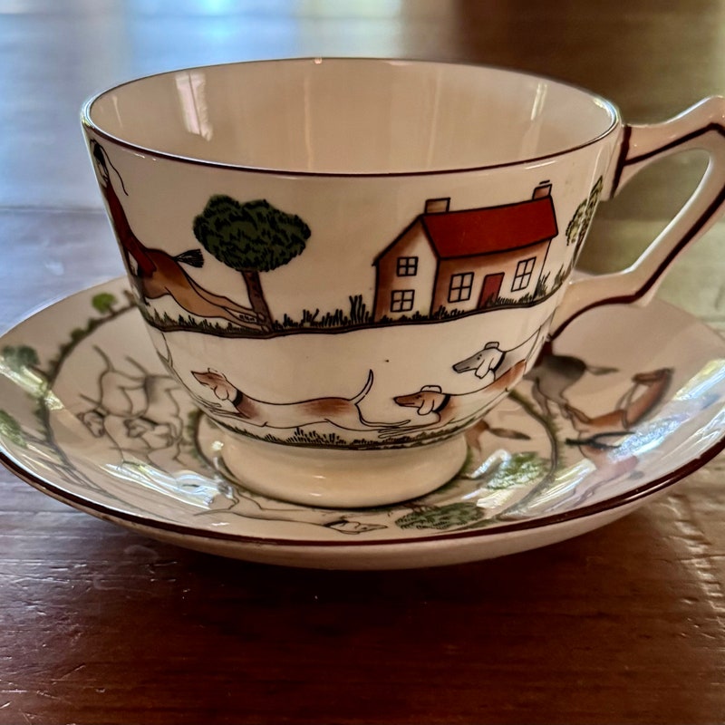 Hunting Scene - Etsy