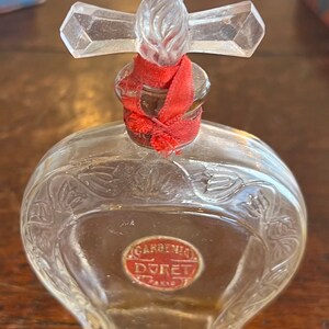 Vintage Doret Gardenia Paris Glass Perfume Bottle Unopened & Box - Etsy