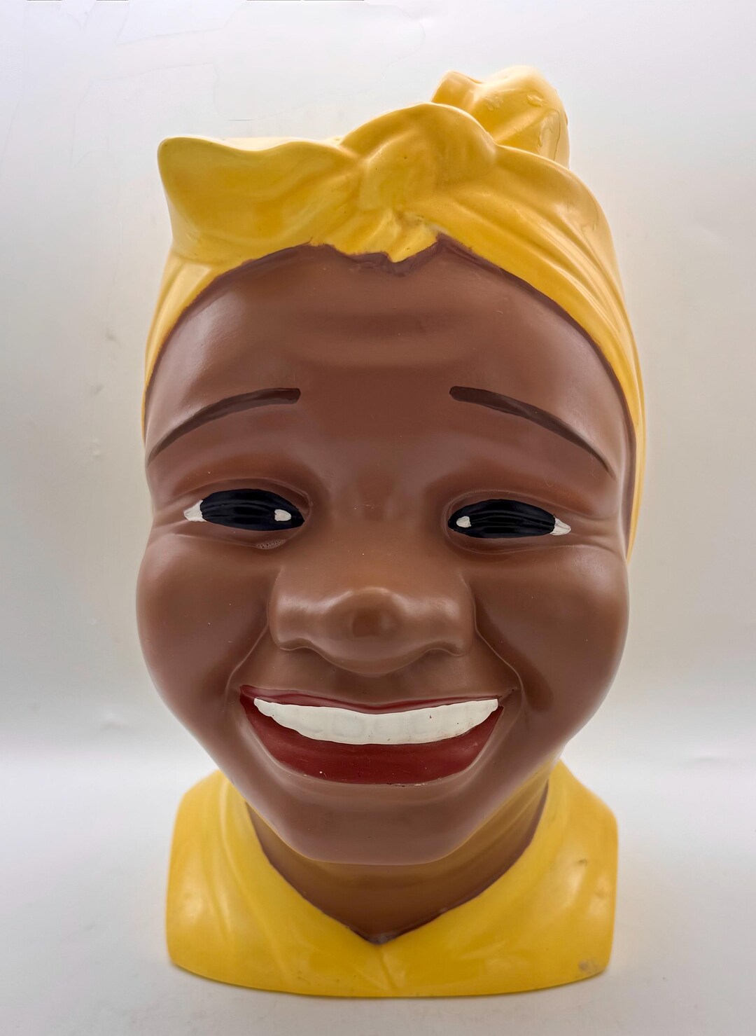 Gale Gerds Vintage African American Lady Bust Ceramic Cookie Jar - Etsy