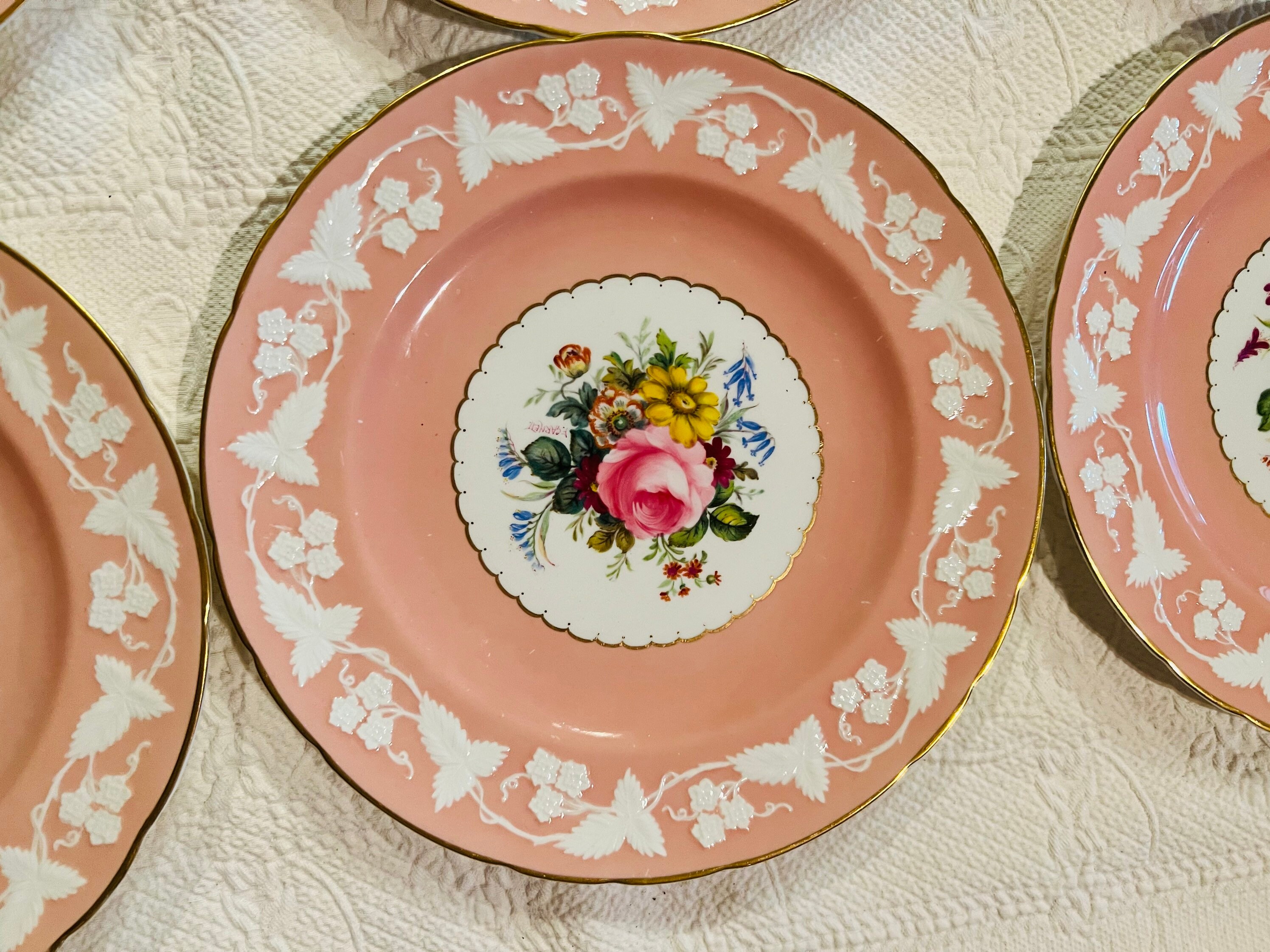12 Royal Crown Derby Pate Sur Pate Porcelain Dinner Plates - Etsy