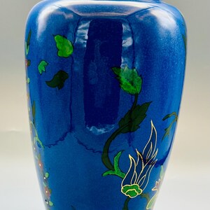 Vintage Art Deco English Wilton Ware Handpainted Blue 9.5 Porcelain ...