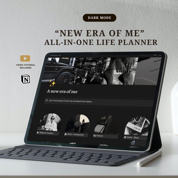 Notion New Me Era Template - Etsy