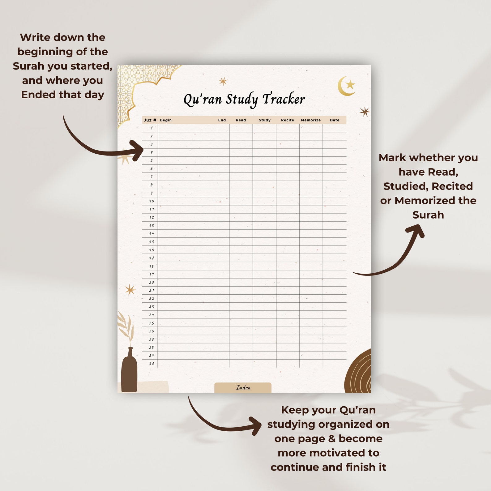 Muslim Journal Printable and Digital, Muslimah Planner, Prayer Journal ...