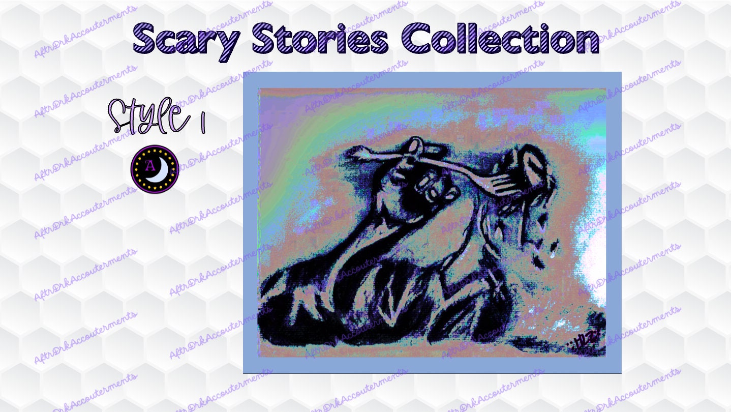 Scary Stories Wonderful Sausage Dark Art Decor Gothic - Etsy