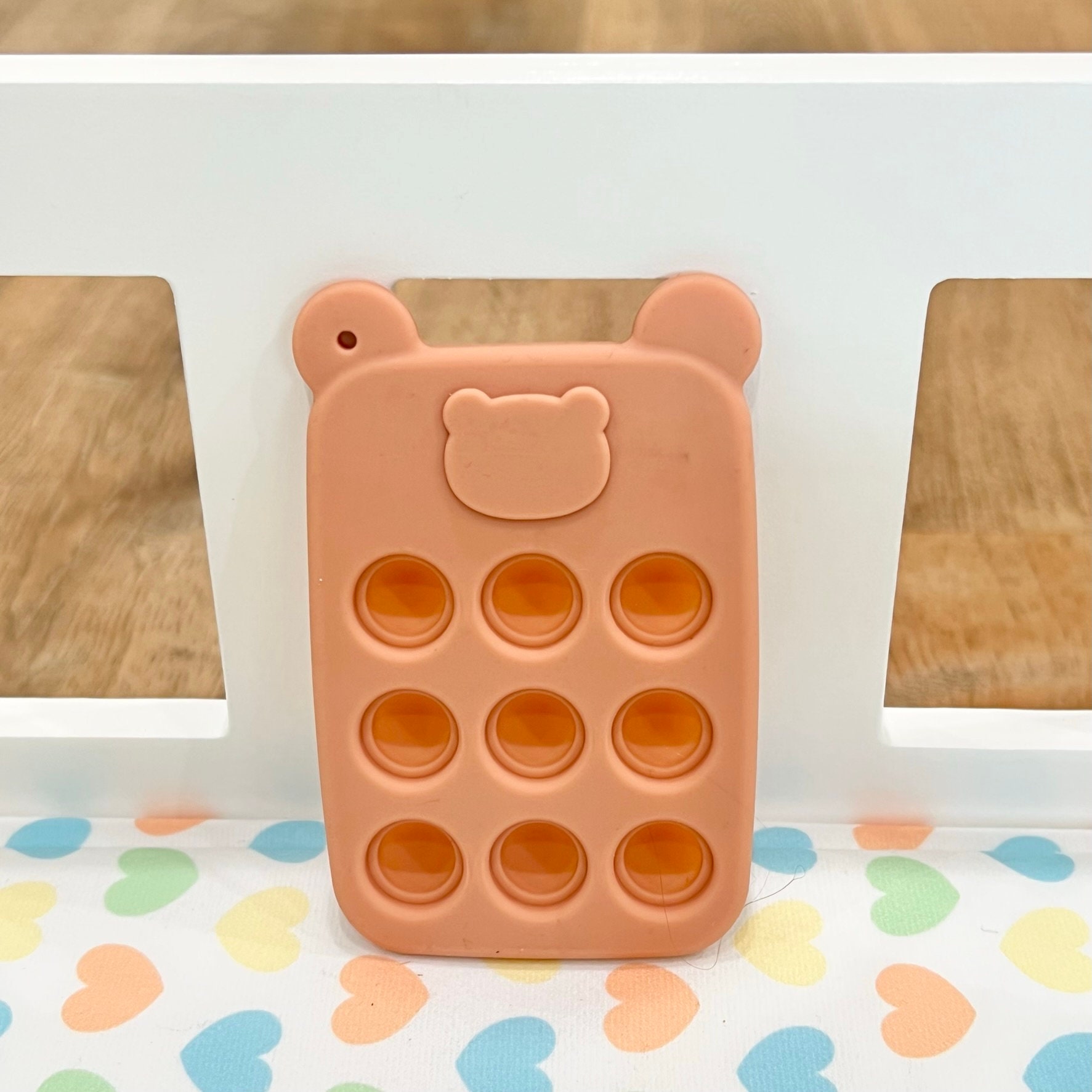 Teething Pop It Remote Baby Teether Baby Teething Soothing - Etsy