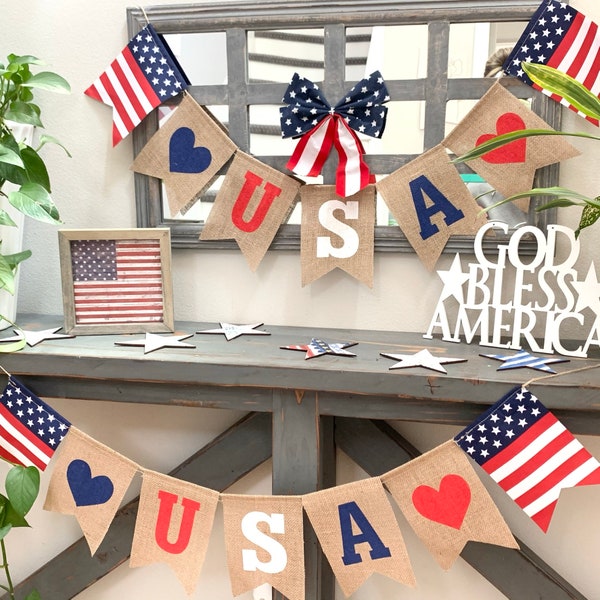 Patriotic Decor - Etsy