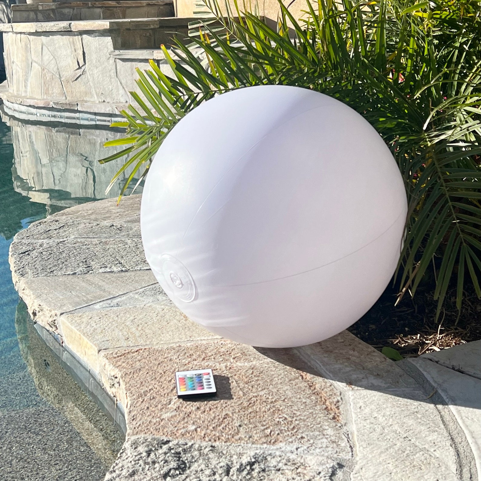 LED Beach Ball, Remote Control Ball, Light up Ball, Large LED Ball - Etsy