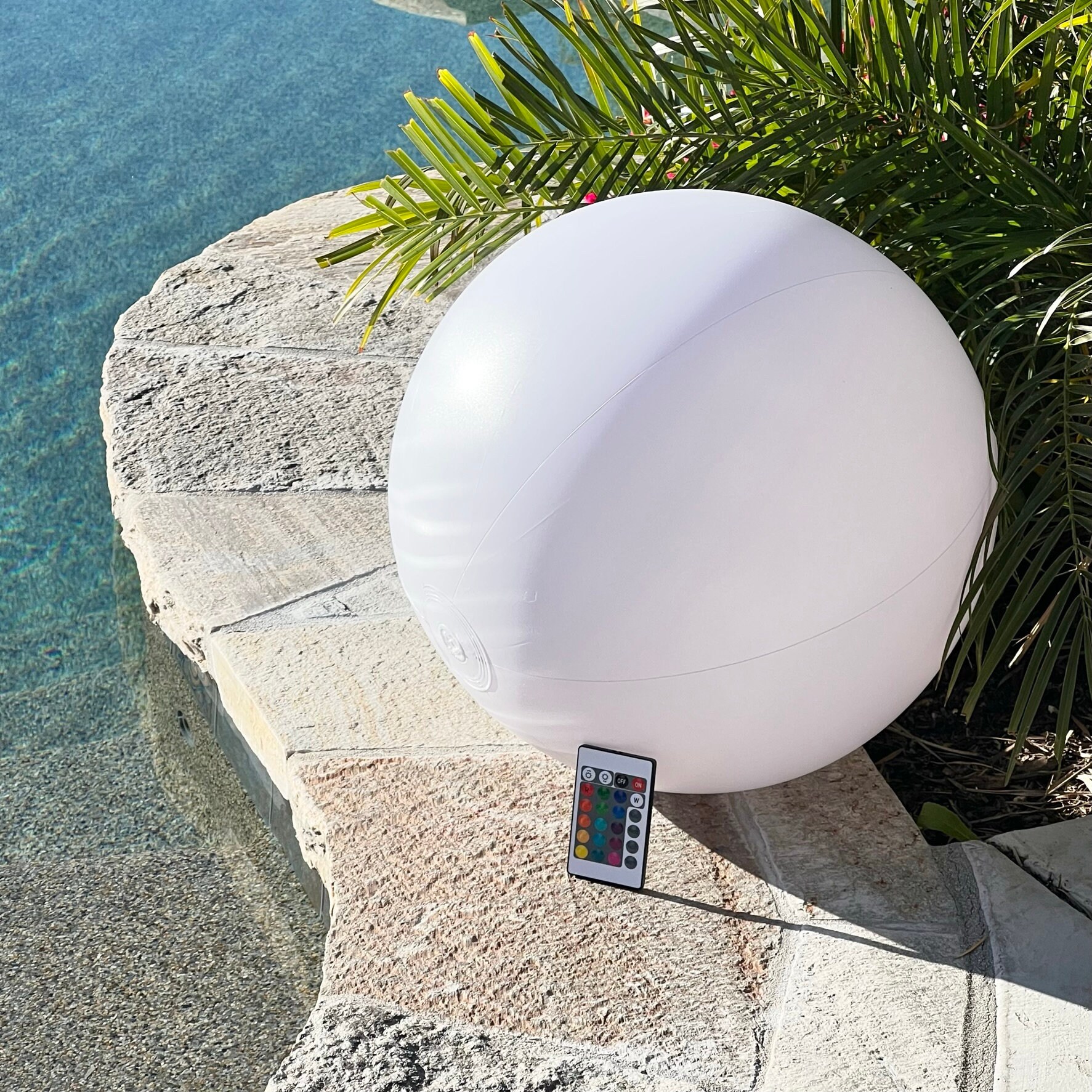 LED Beach Ball, Remote Control Ball, Light up Ball, Large LED Ball - Etsy