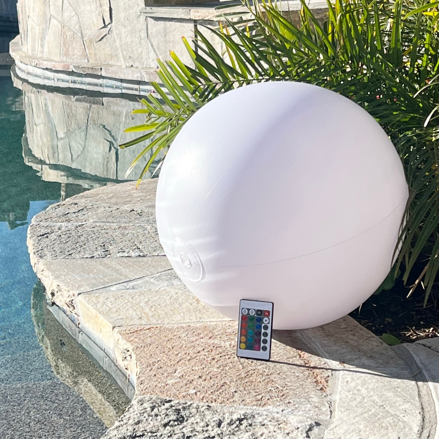 LED Beach Ball, Remote Control Ball, Light up Ball, Large LED Ball - Etsy