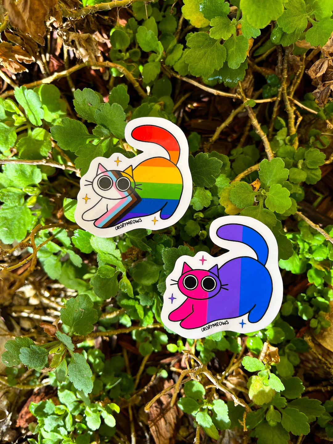 Pride Cat Stickers • LGBTQIA+ Art • Pride Laptop Sticker • stickers for ...