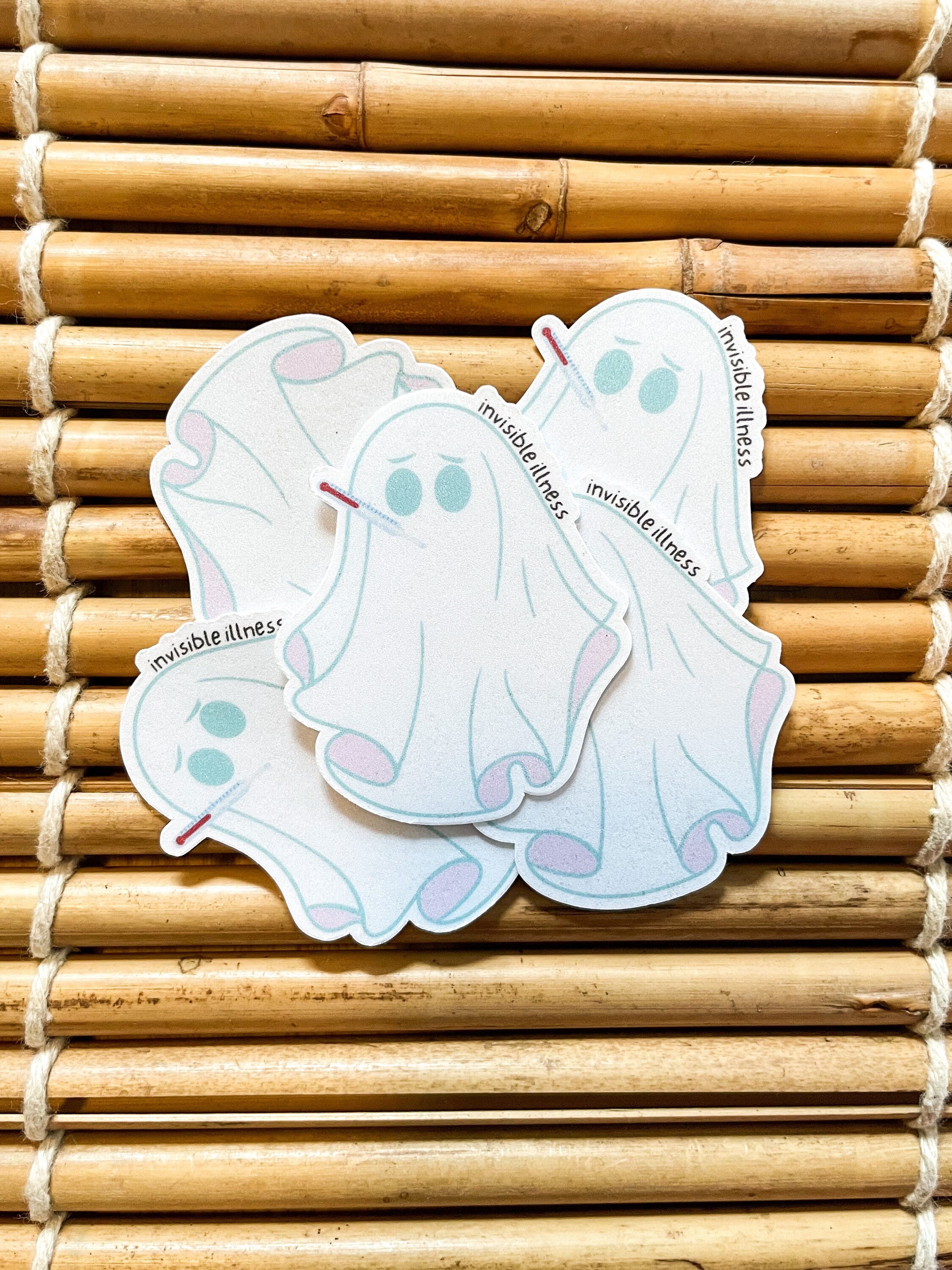 Spoonie Spirit Vinyl Sticker White or Clear Disability Invisible ...