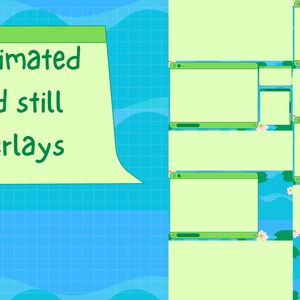 Lily Pad Animated Stream Overlay and Waiting Screens - Etsy
