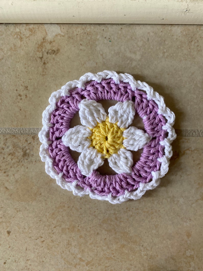 Daisy Coaster/applique Pattern - Etsy