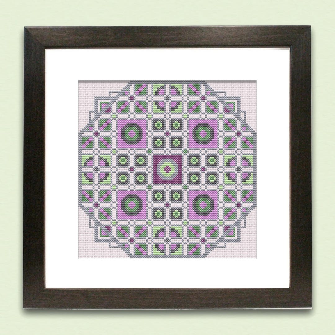 Vinyl Record Grid Cross Stitch Pattern Pdf - Etsy