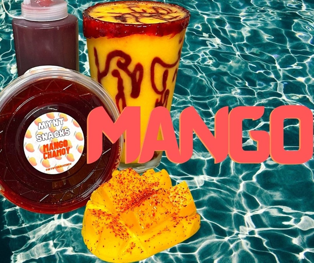 8oz-mango Chamoy Rim Paste - Etsy