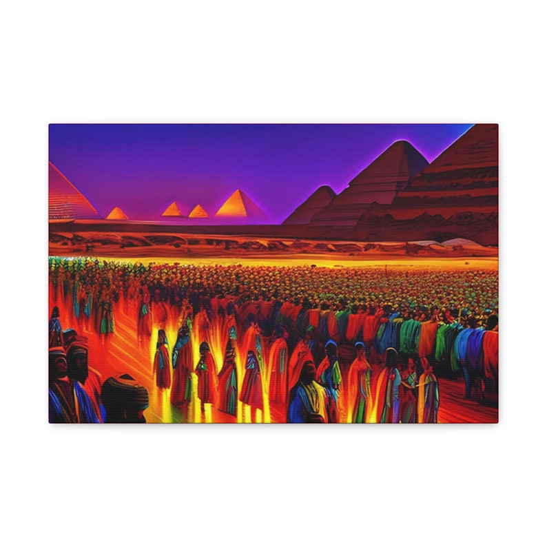 Wall Art Biblical Exodus Art Print Passover Gift and Biblical - Etsy