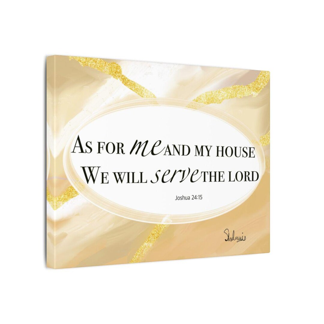 Scripture Canvas Print, Gold Swirls, Modern Religious Wall Art - Etsy
