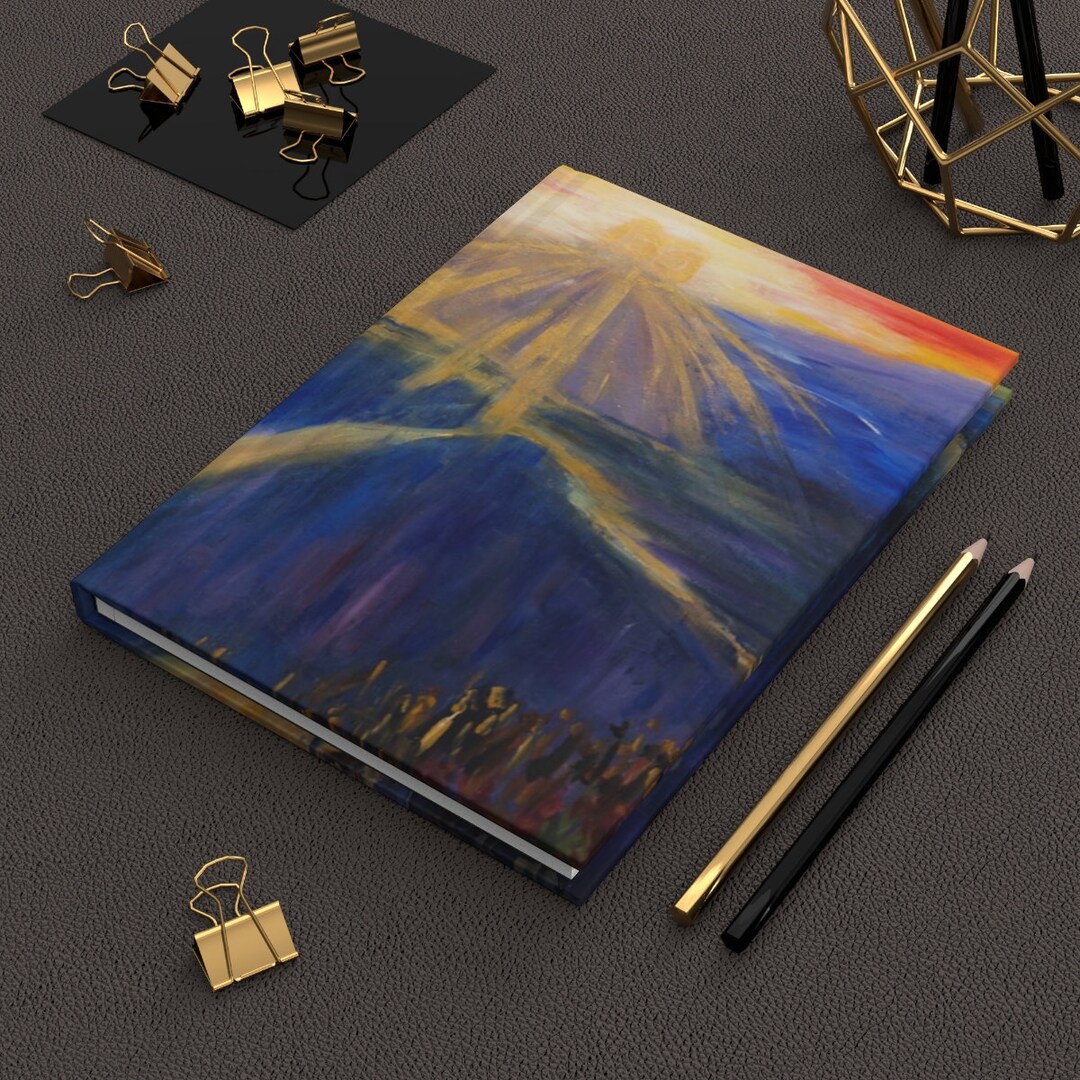 Journal Biblical Cover Art Giving of the Torah to the - Etsy