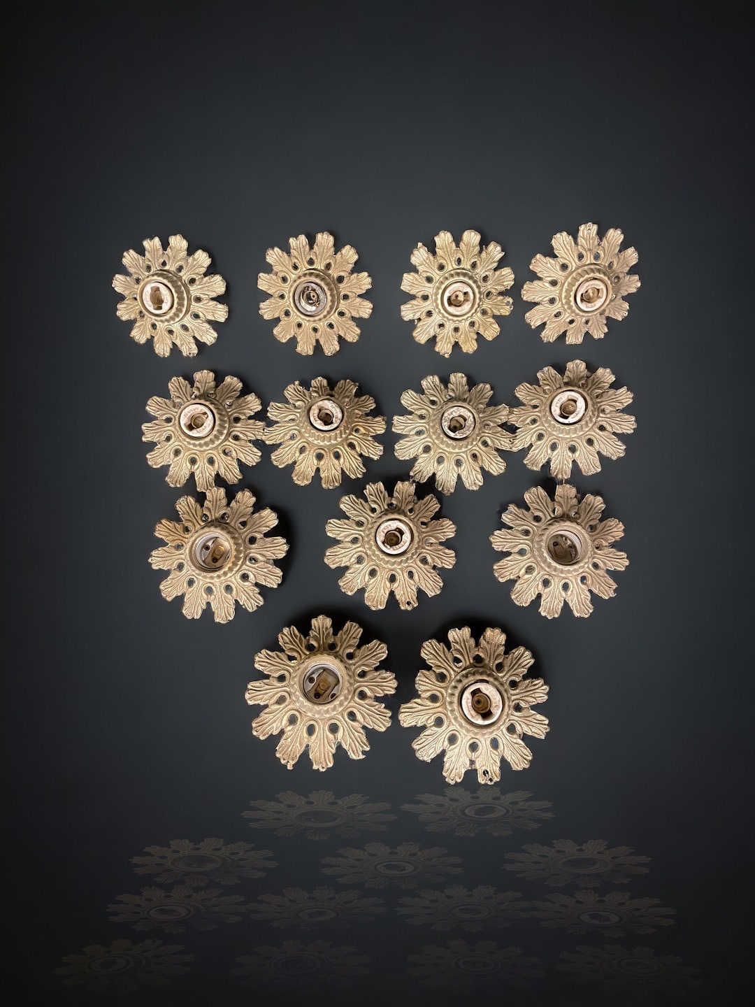 Nouveau Rococo Flush Mounted, Wall/ceiling Marquee Sign\wine Bar’s MCM ...