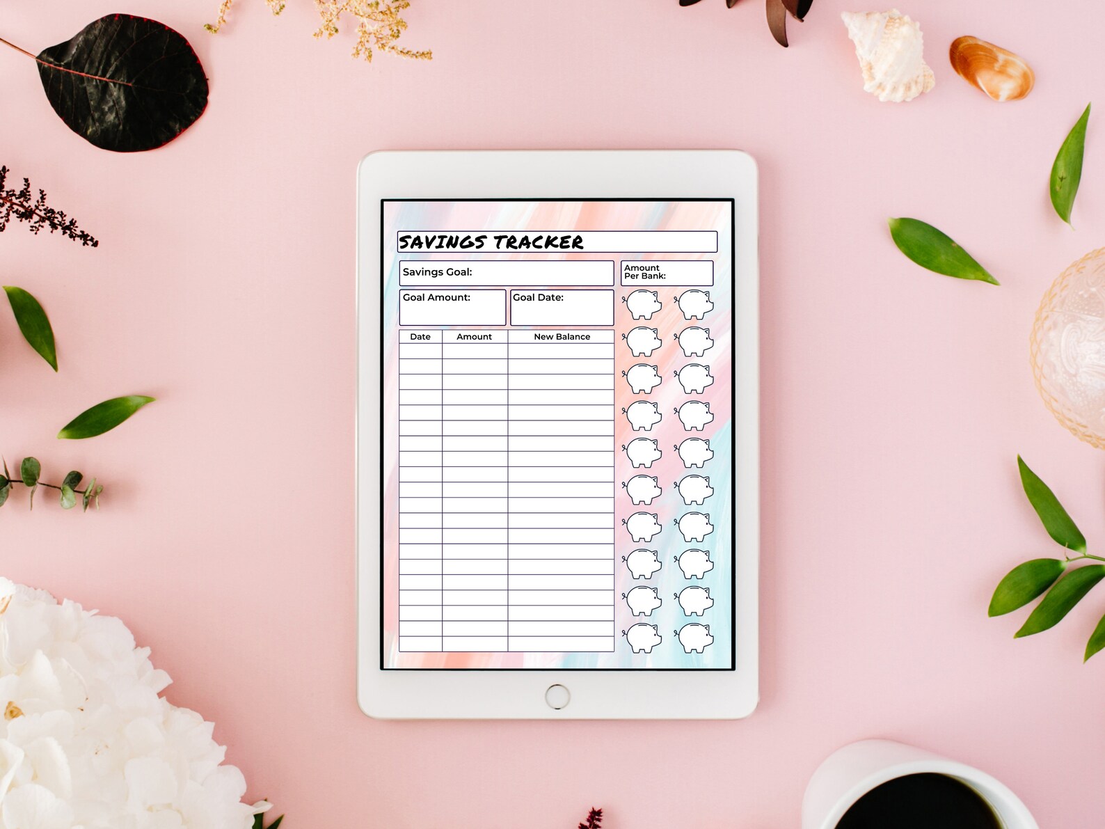 Financial Trackers Printable Bundle Digital Download for - Etsy
