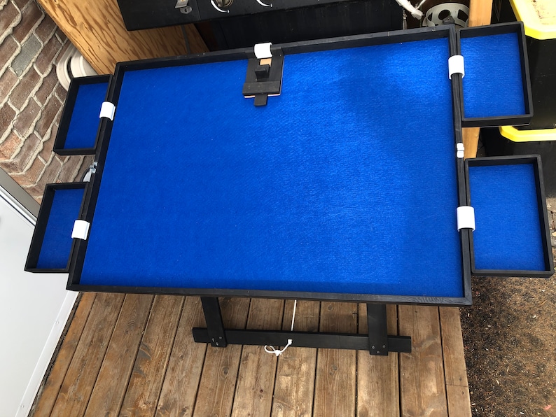 Customizable 36x24 Jigsaw Table With Sorting Trays and Box Lid Holder ...