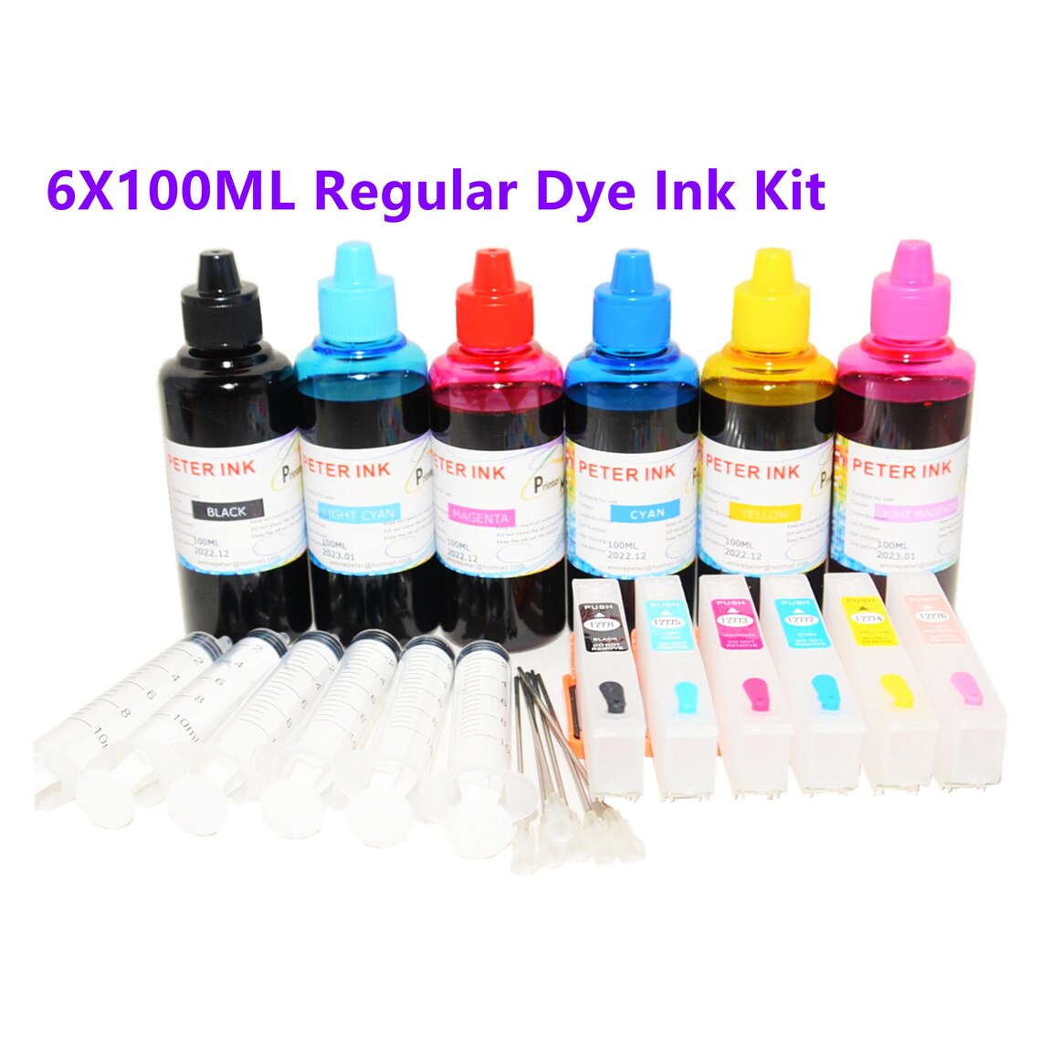 Empty Dye Sublimation Pigment Refillable Ink Cartridge for | Etsy