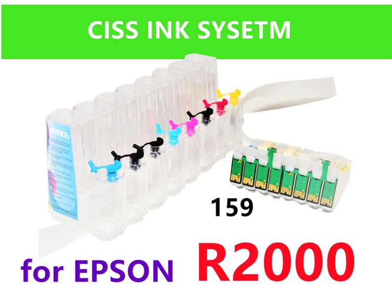 Empty Dye Pigment CIS CISS Ink System for Stylus Photo R2000 - Etsy
