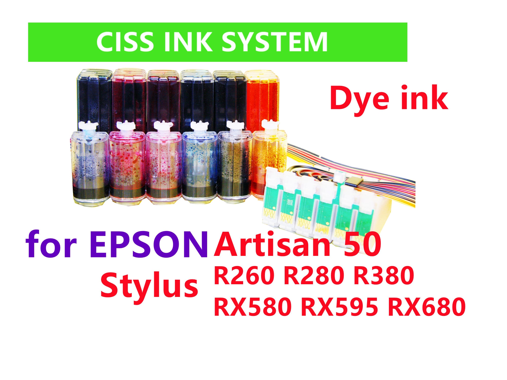 CIS CISS Bulk Ink System - Artisan & Stylus Printers - Etsy