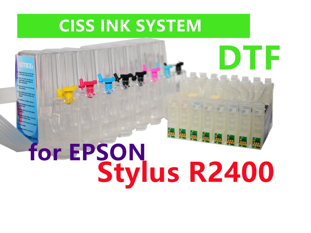 Empty DTF Cis CISS Ink System for Stylus R2400 - Etsy