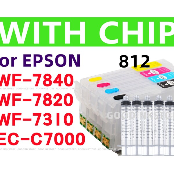 Epson Ink Chip Resetter 812 - Etsy