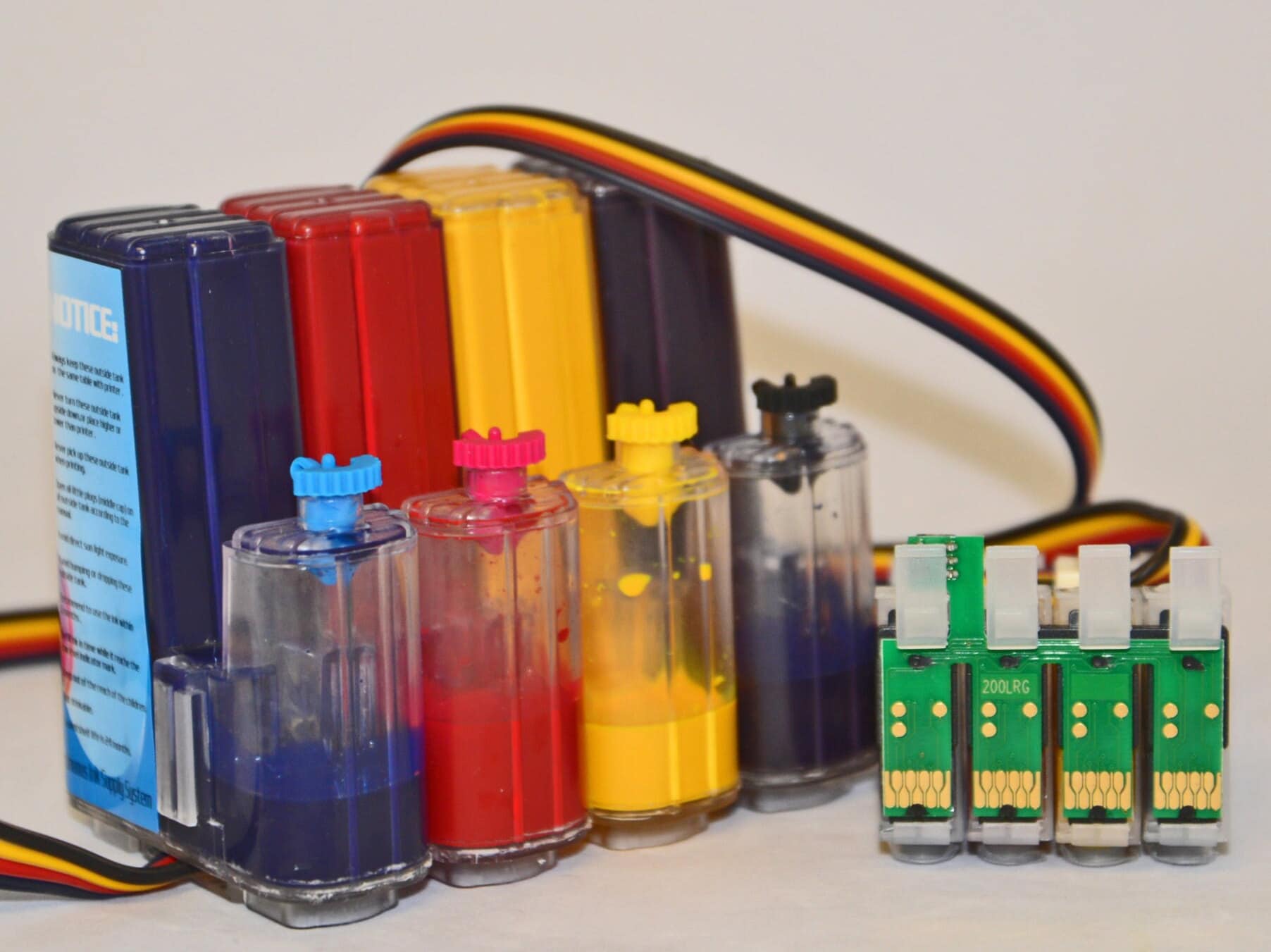 Empty, Dye, Sublimation, Pigment Refillable CIS CISS Ink System for Xp ...