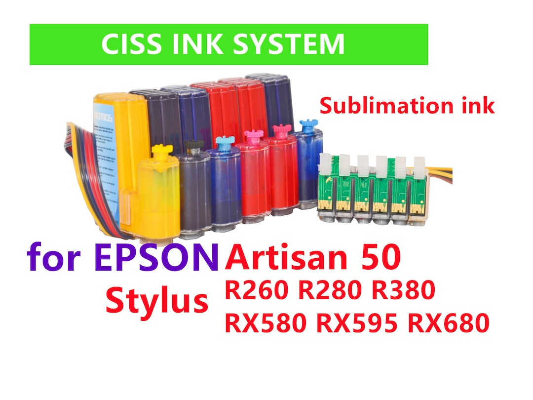 CIS CISS Bulk Ink System - Artisan & Stylus Printers - Etsy