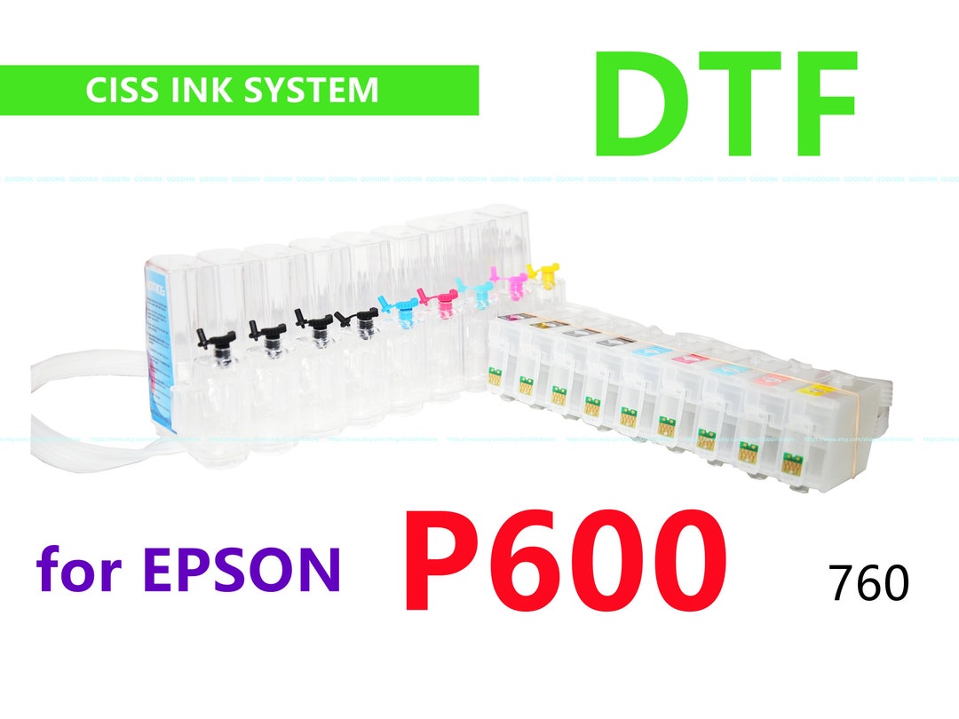Empty Cis CISS Ink System Alternative for Surecolor P600 Printer T760 ...