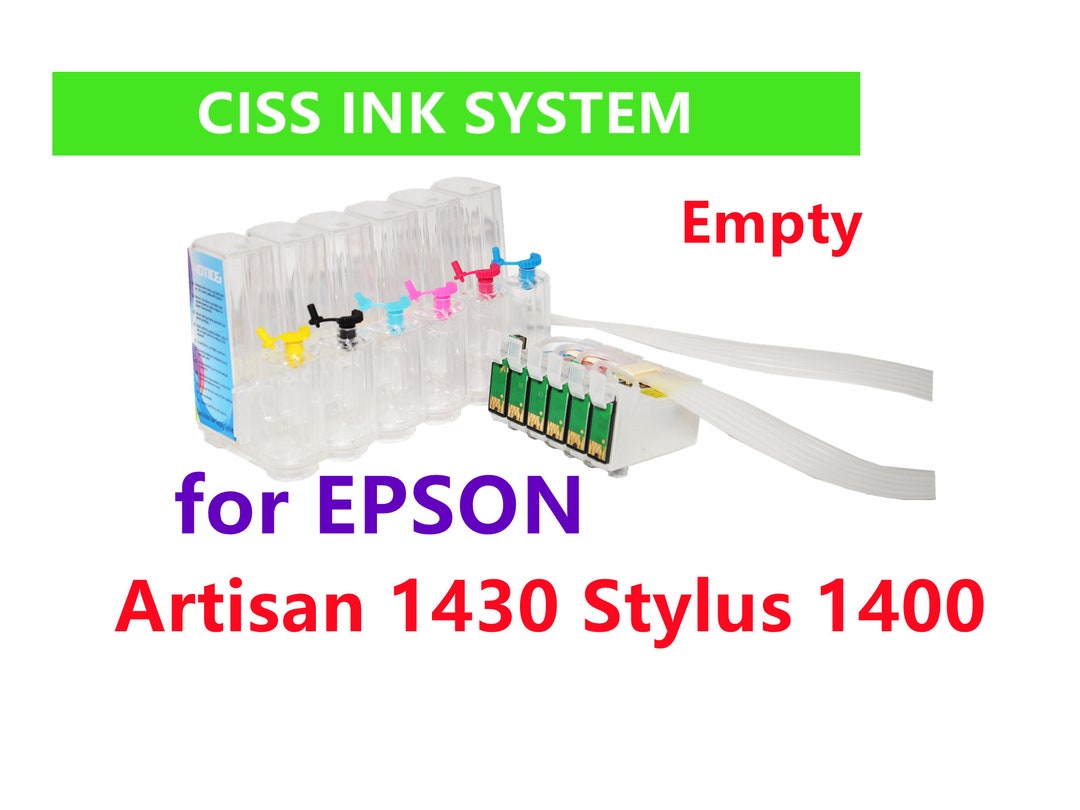 Empty CISS CIS Bulk Ink System for Artisan 1430 Stylus 1400 - Etsy