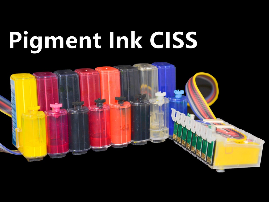 Empty Dye Pigment CIS CISS Ink System for Stylus Photo R2000 | Etsy