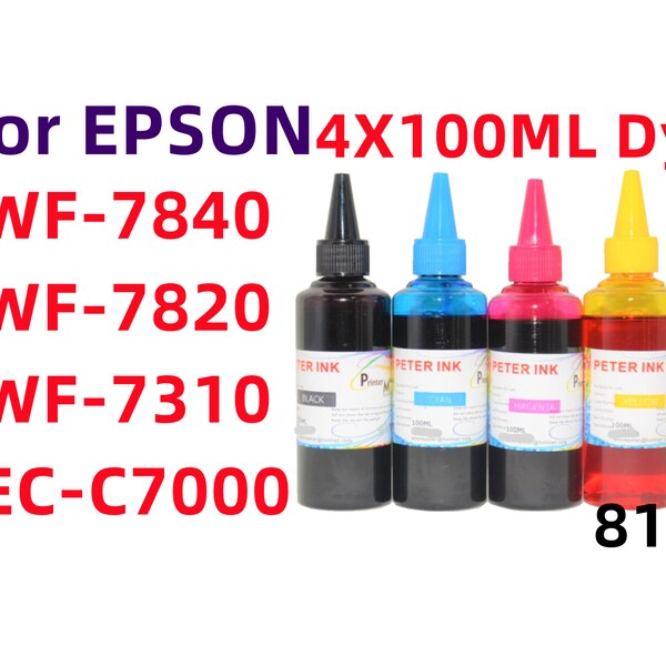 Epson Wf 7820 Refillable Cartridge - Etsy