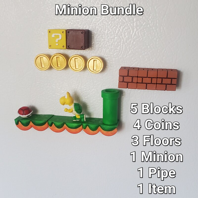 Super Mario Magnets - Etsy