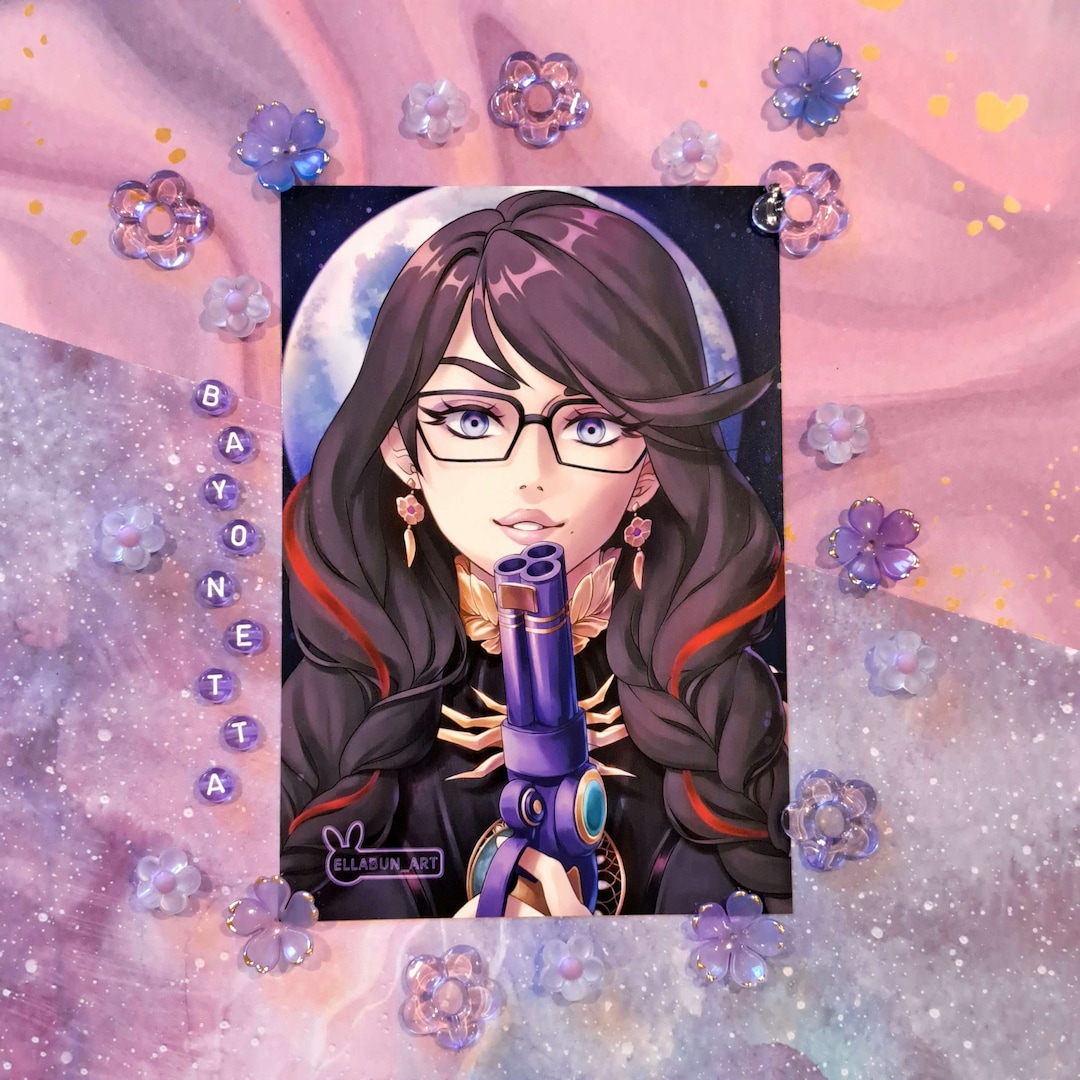 Bayonetta Print - Etsy