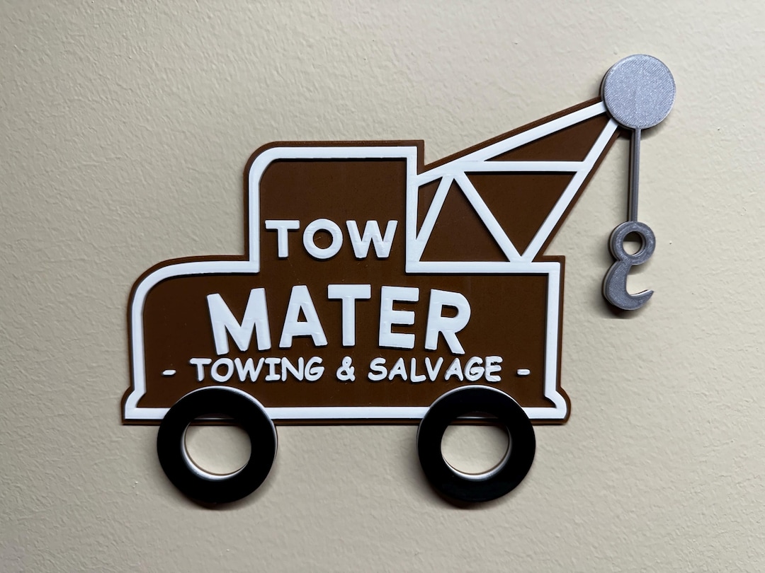 Tow Mater Towing and Salvage Inspired Cars Disneyland/radiator Springs ...