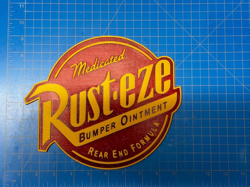 Cars Rusteze Disneyland | Disney World Inspired Disney/pixar Sign! - Etsy