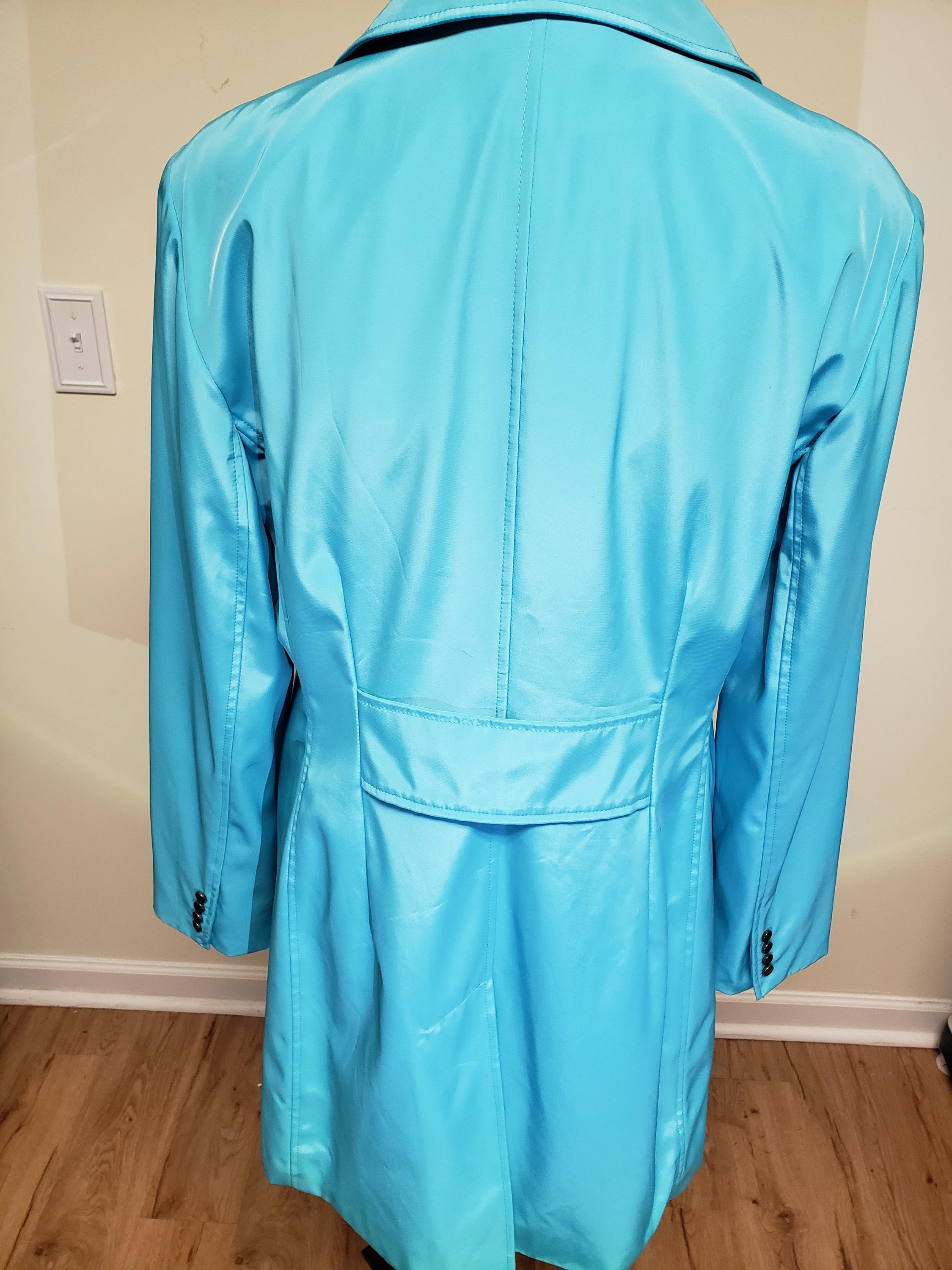 London Fog Trench Coat in Baby Blue - Etsy